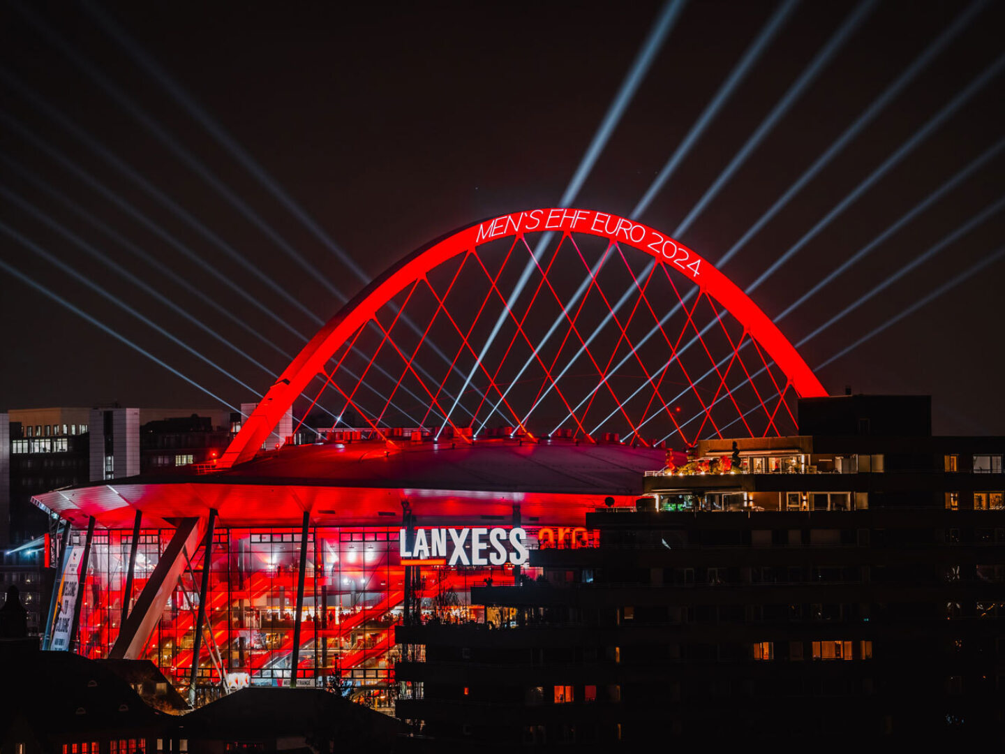 laserfabrik - Time-Code-Show - Handball European Championship